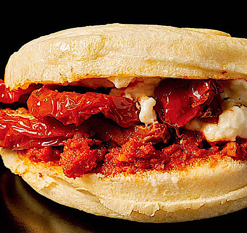 Tigella o crescentina farcita