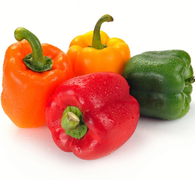 Peperone gusto e analisi sensoriale