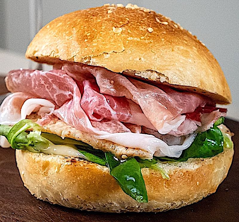 Culatello di Zibello DOP e panino
