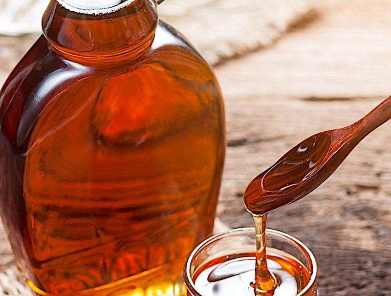 Nutrizione: sciroppo d'acero