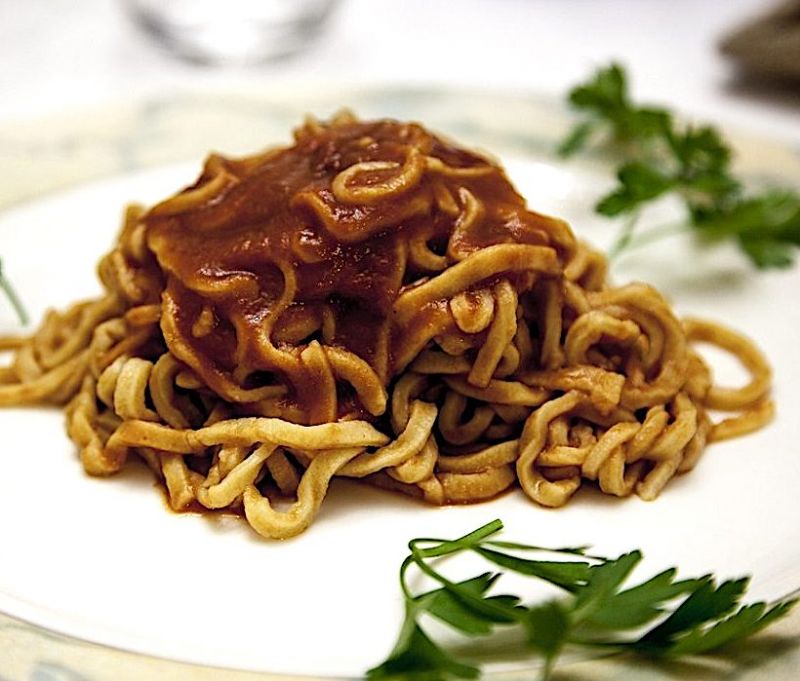 Pasta della Umbria dagli strangozzi agli strascinati